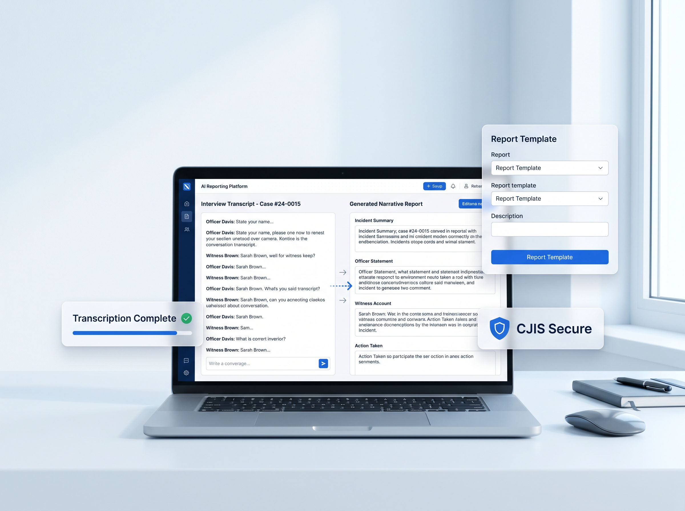 Report Wiz — Turn Sensitive Interviews Into Standardized Reports